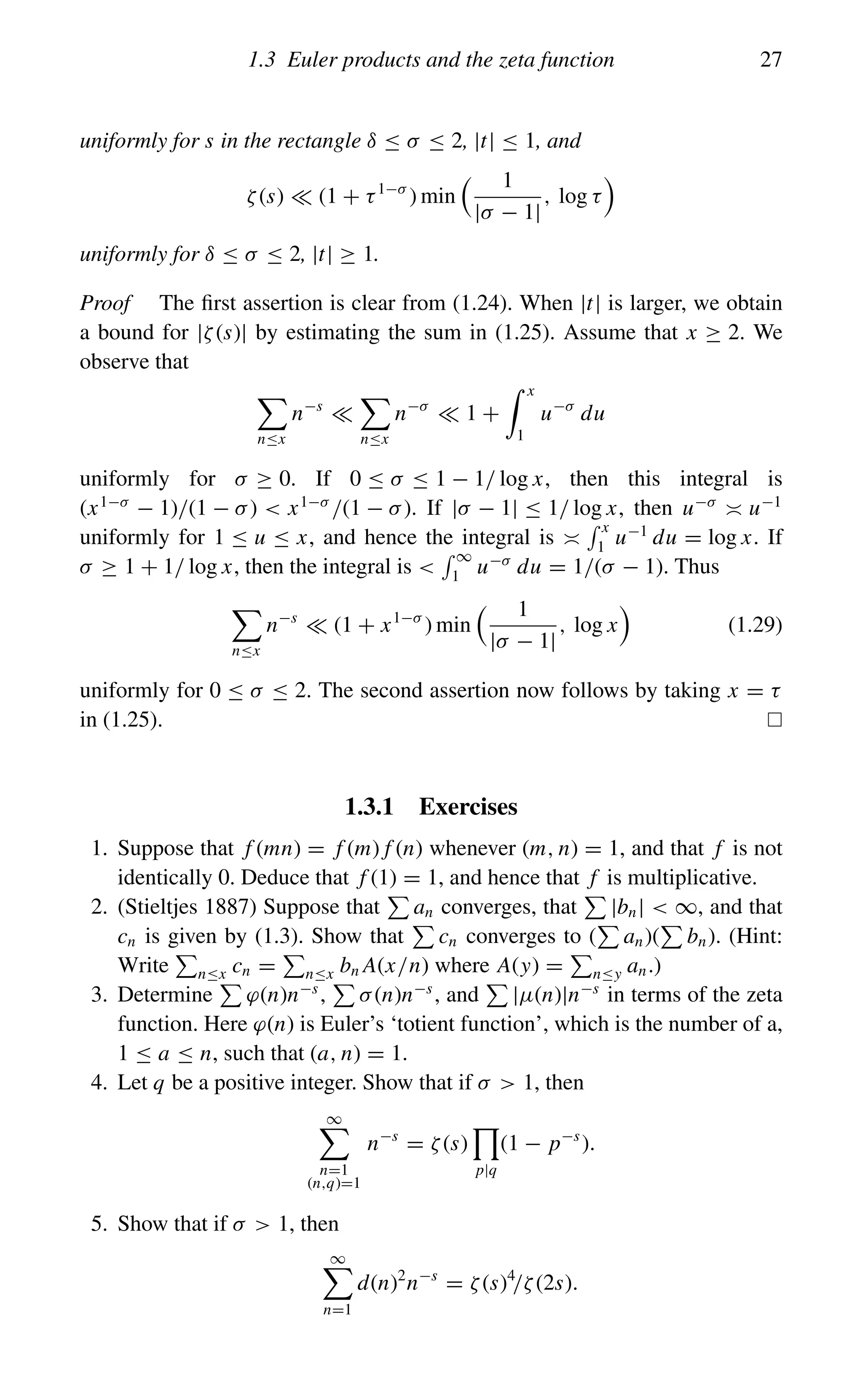 Multiplicative number theory i.classical theory cambridge | PDF