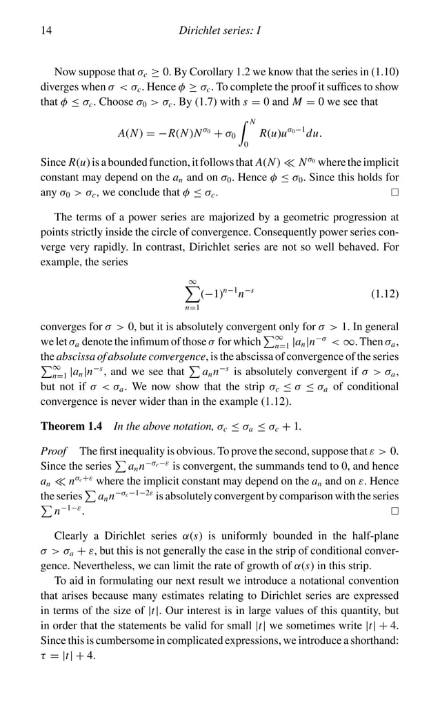 Multiplicative number theory i.classical theory cambridge | PDF ...