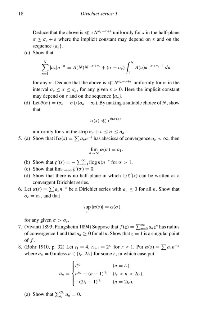 Multiplicative number theory i.classical theory cambridge | PDF ...
