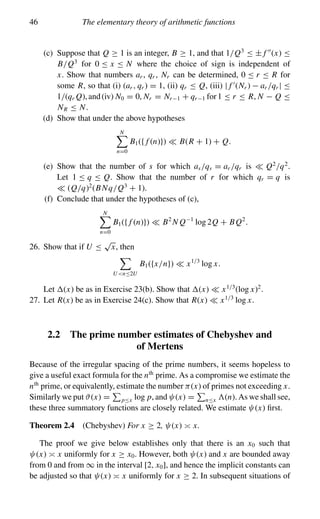 Multiplicative number theory i.classical theory cambridge | PDF