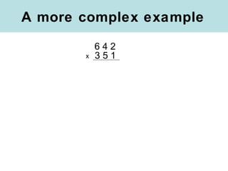 Partial Products Slidecast | PPT