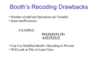 Booth Multiplier | PPT