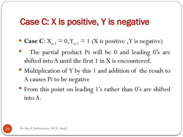 Multiplier Architectures Computer Architecture Pptx