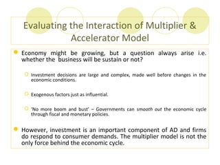 Multiplier cocepts & effects | PPT