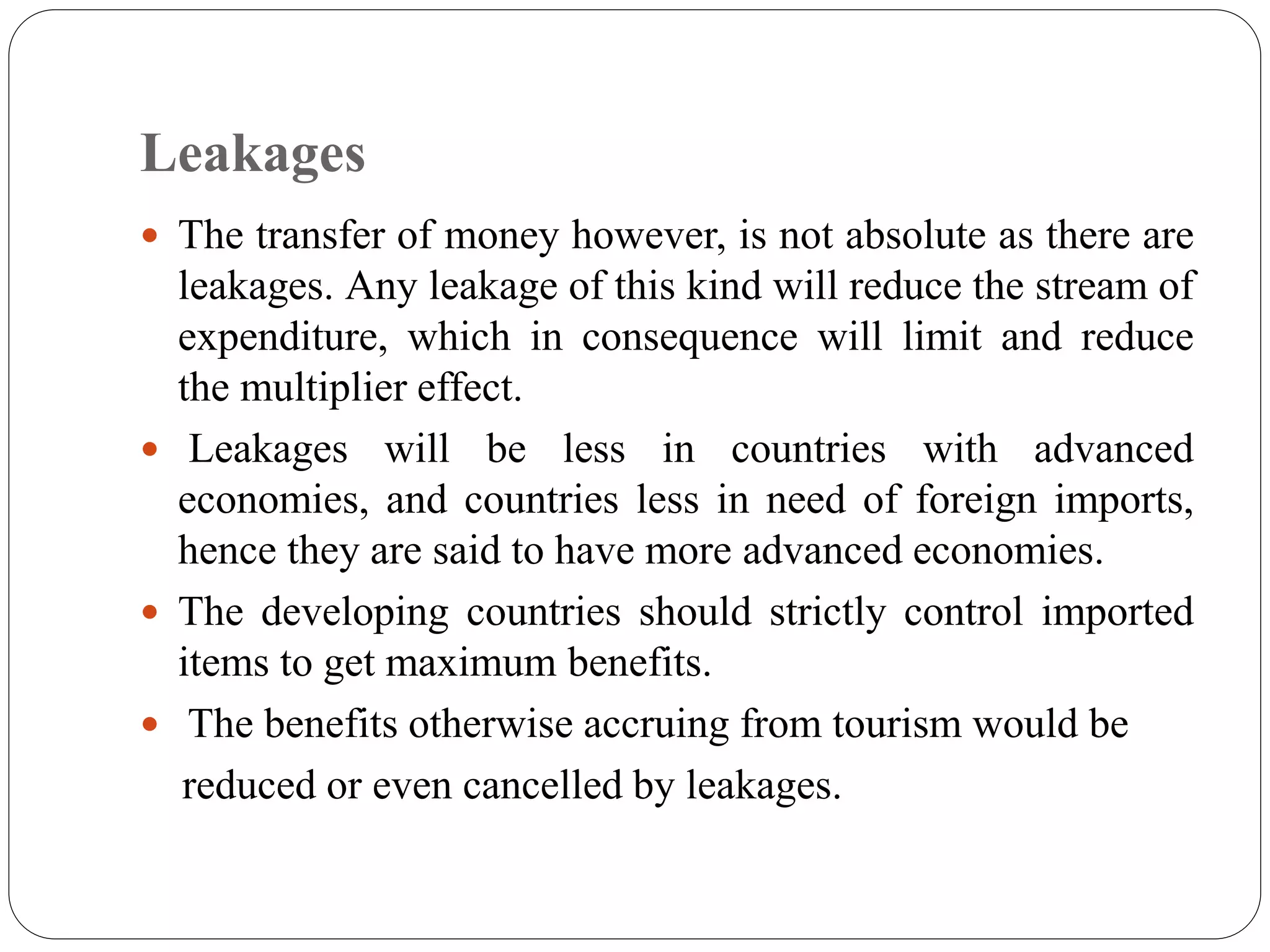 Multiplier effect and leakages | PPTX