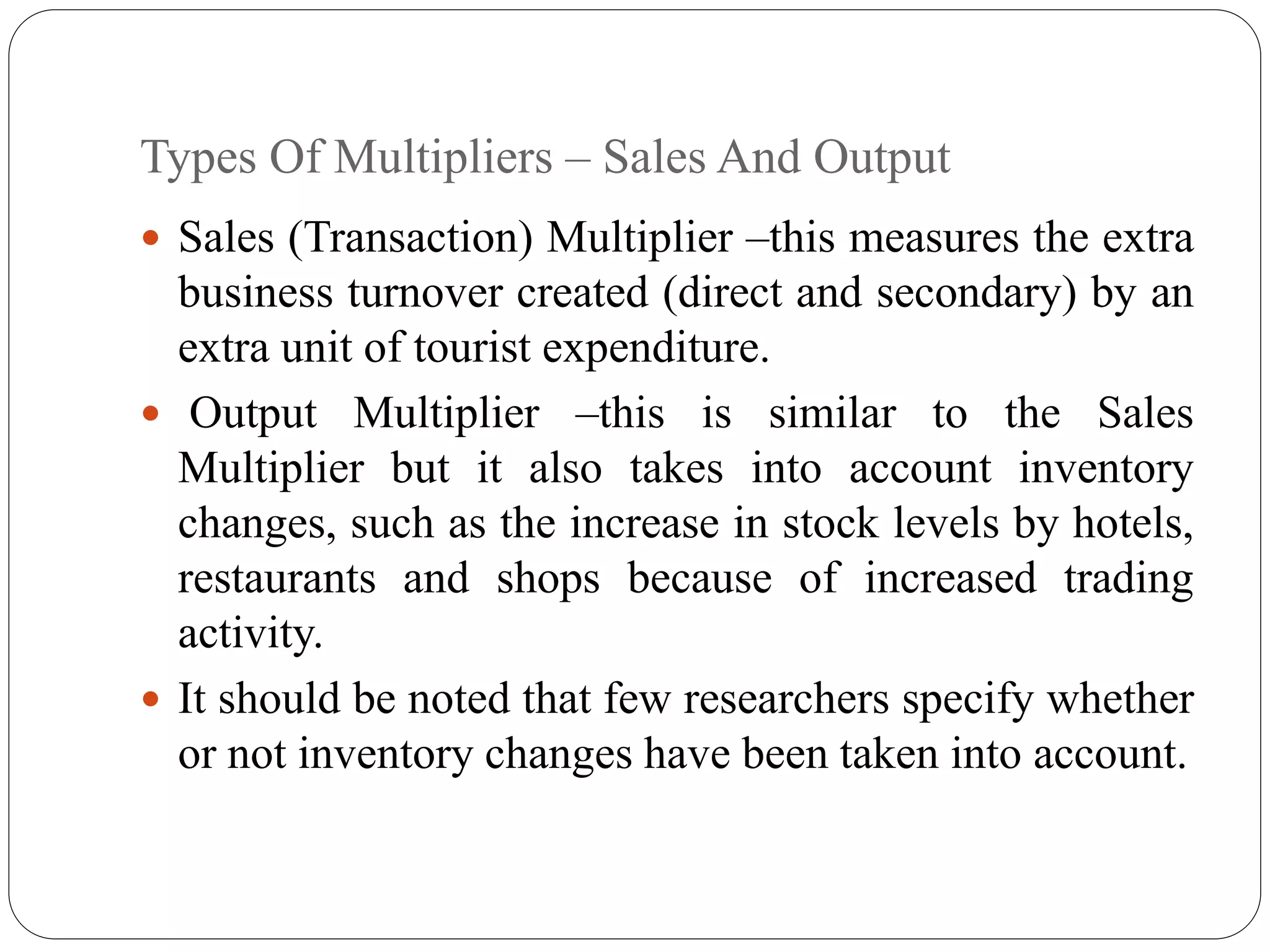 Multiplier effect and leakages | PPTX