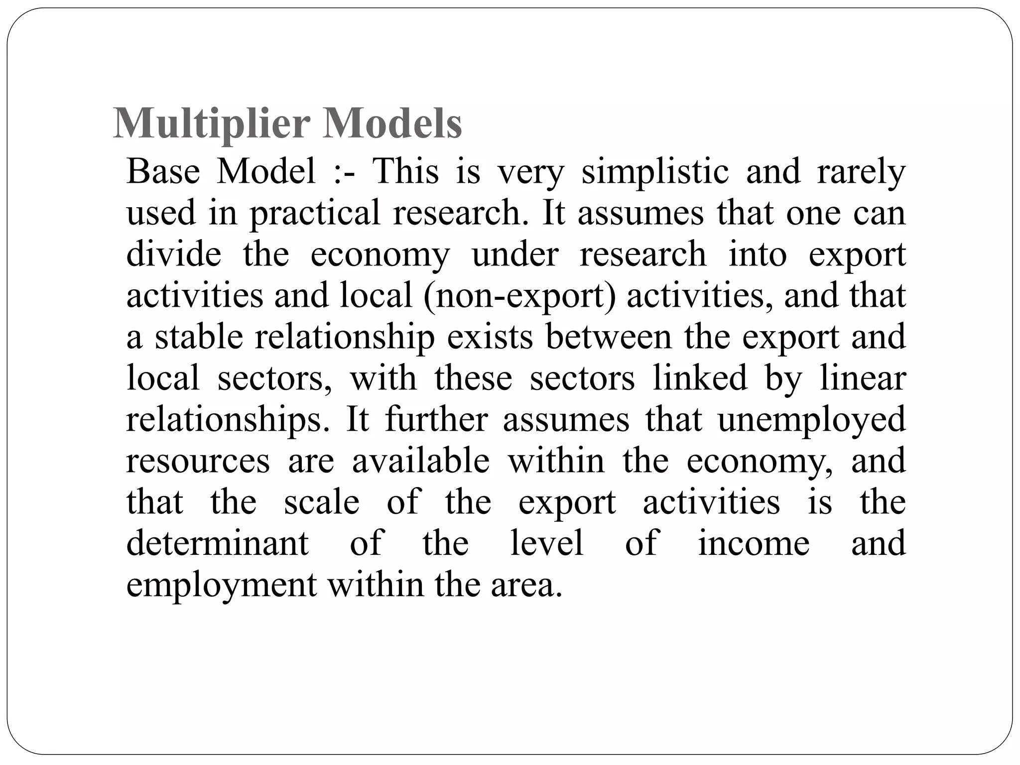 Multiplier effect and leakages | PPTX