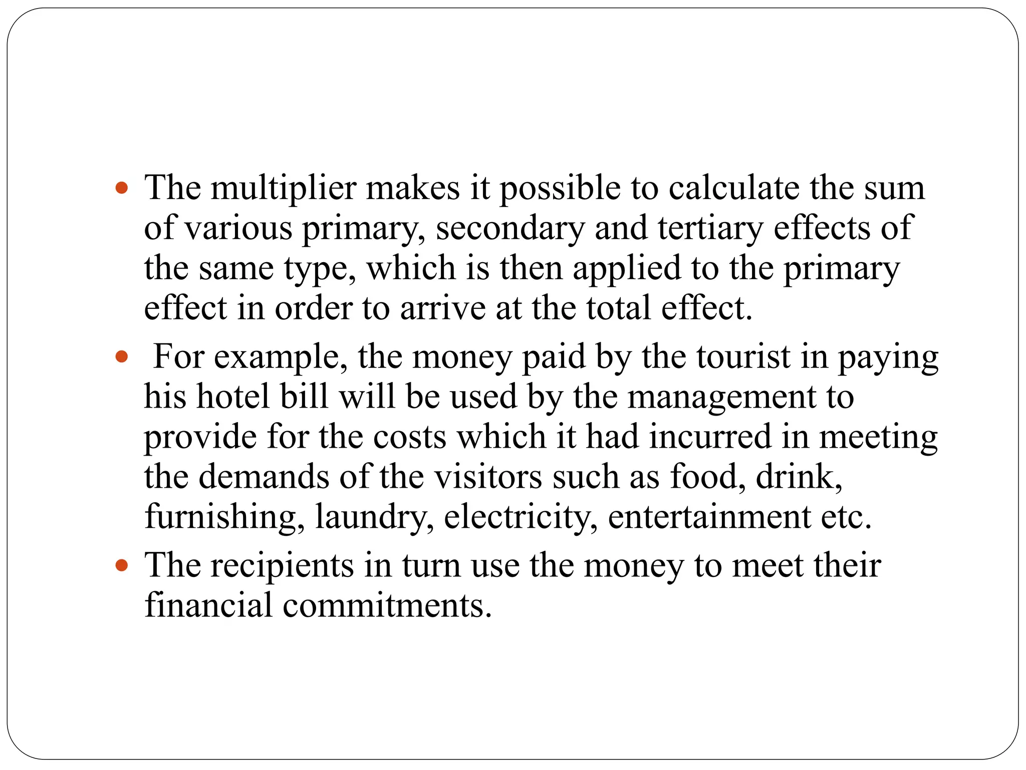 Multiplier effect and leakages | PPTX
