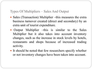 Multiplier effect and leakages | PPTX
