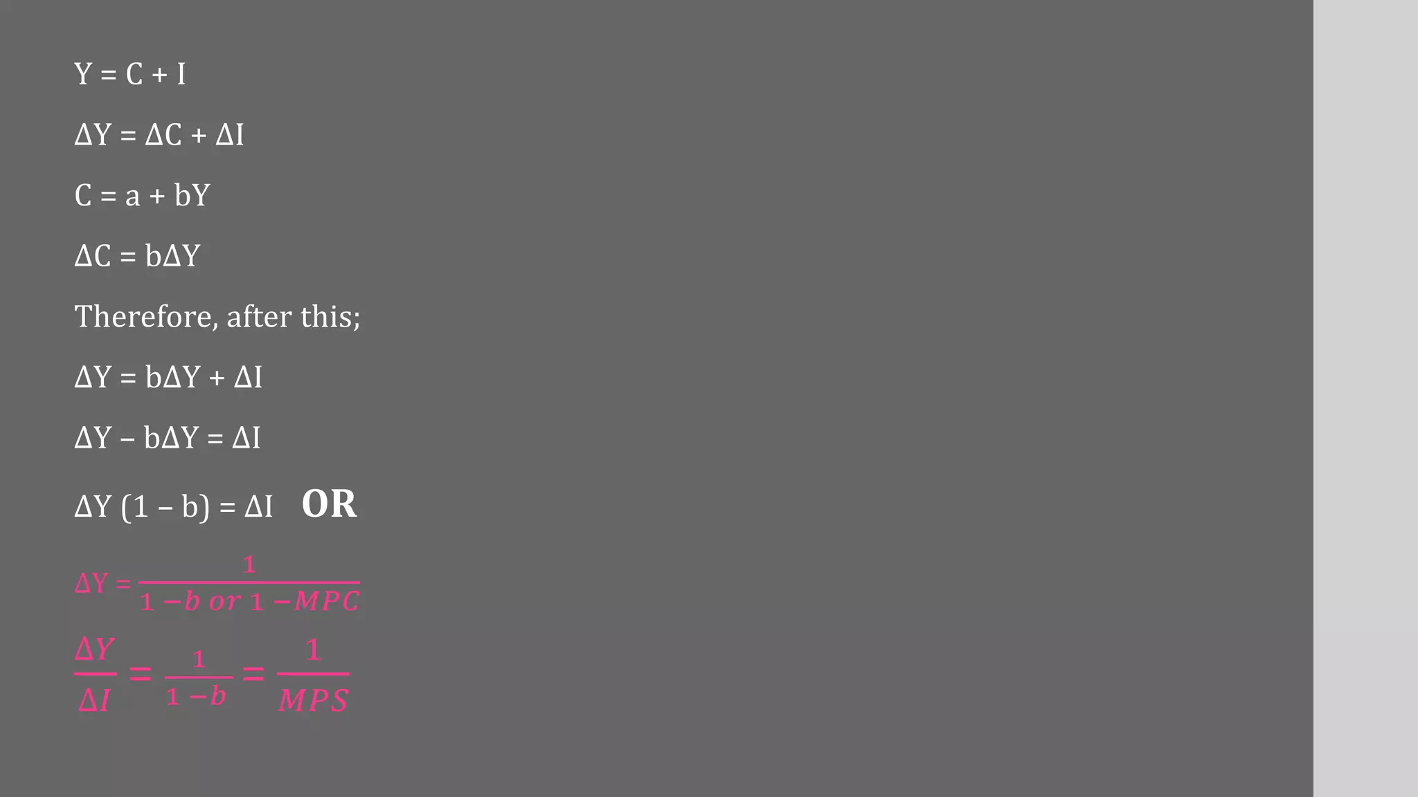 Multiplier Effect - Micro Economics | PPTX