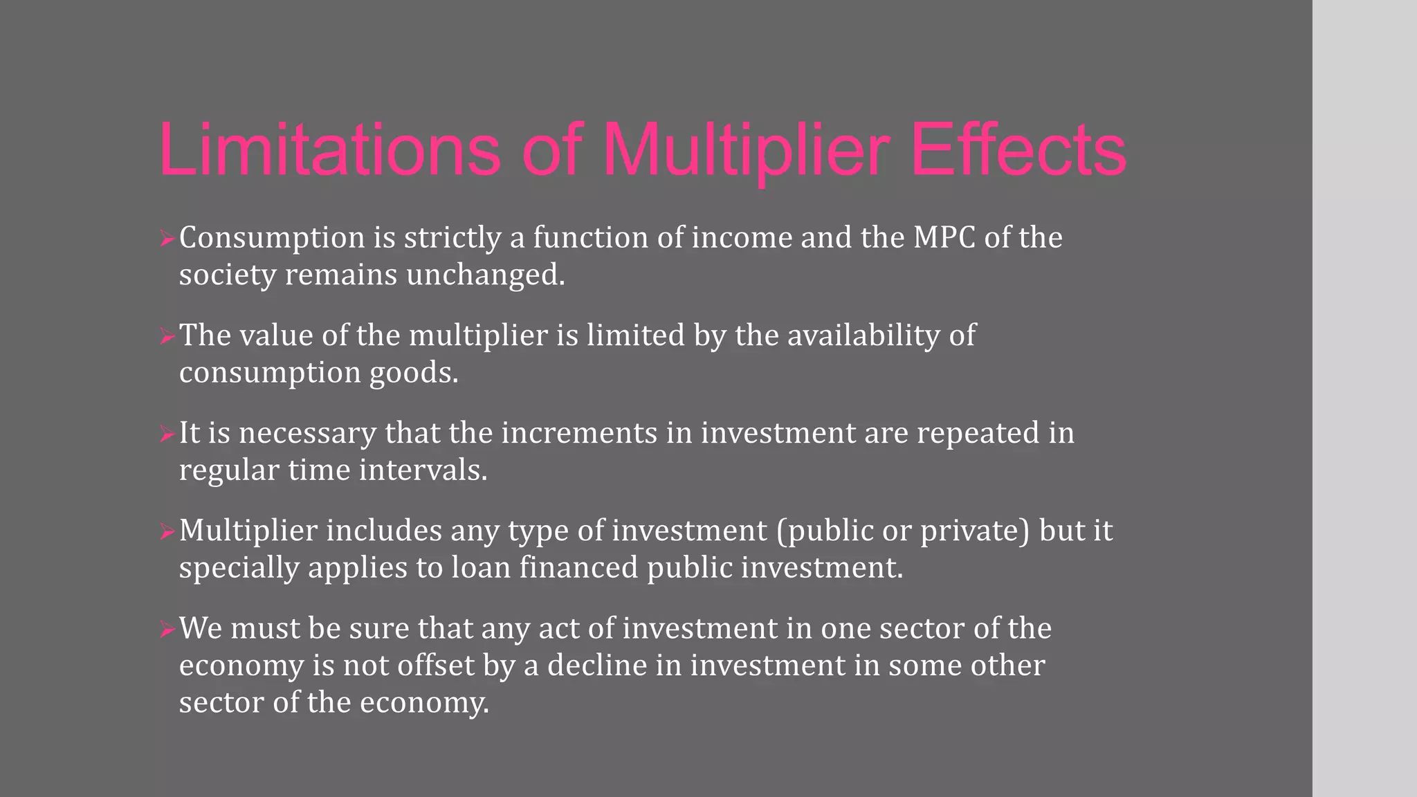 Multiplier Effect - Micro Economics | PPTX | Business Accounting ...