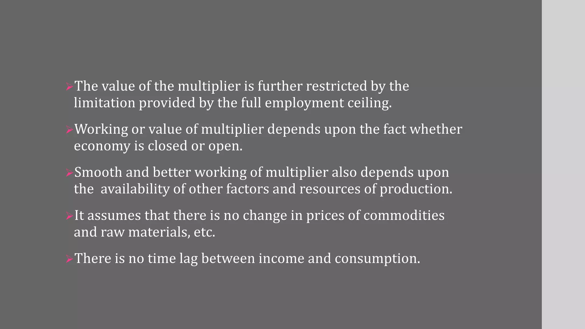 Multiplier Effect - Micro Economics | PPTX