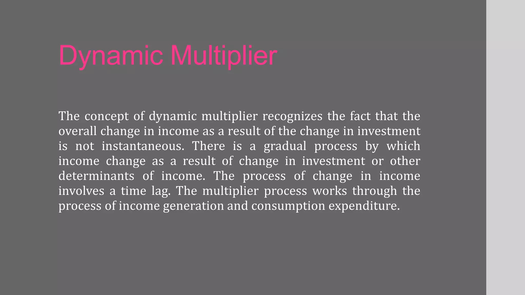 Multiplier Effect - Micro Economics | PPTX