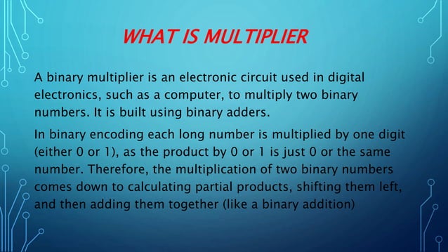 Multiplier presentation | PPT