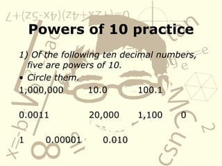 Multiply And Divide Decimals By Powers Of 10 | PPT