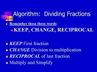 multiply and divide fractions.ppt | Homework and Study | Education