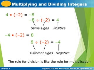 Multiply and Divide Intergers (1).ppt