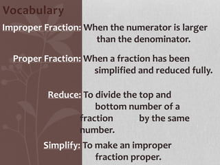 Multiply & Divide Fractions | PPTX