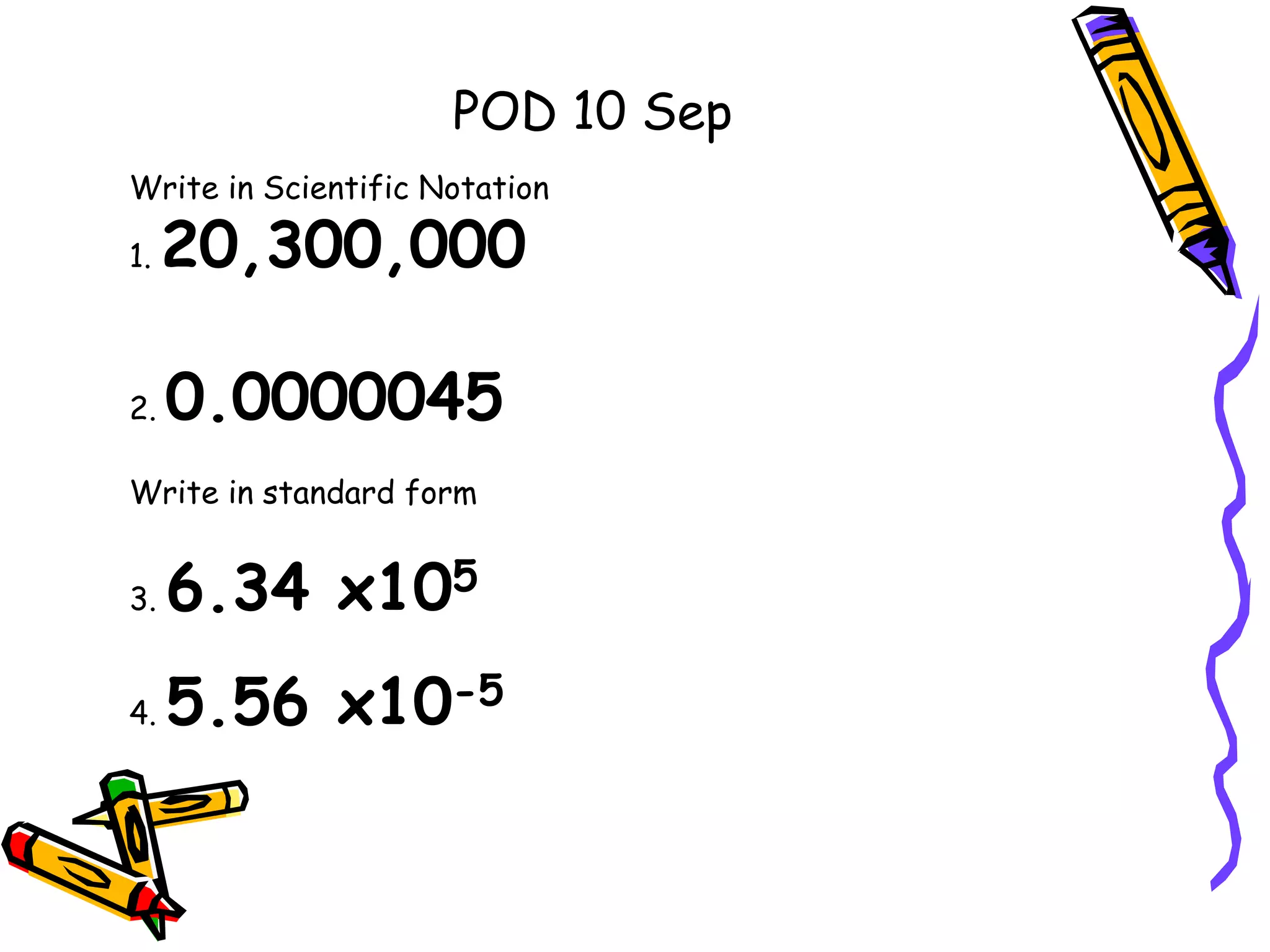 Multiply divide scientific notation edmodo 2013 14 | PPT