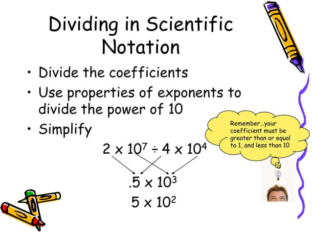 Multiply divide scientific notation edmodo 2013 14 | PPT