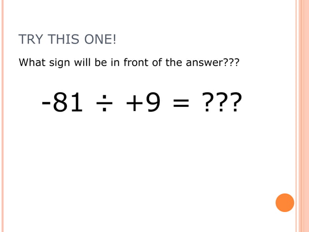 Multiplying and-dividing-integers | PPT