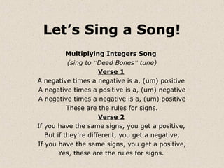 multiplying-and-dividing-integers 202.ppt | Homework and Study | Education
