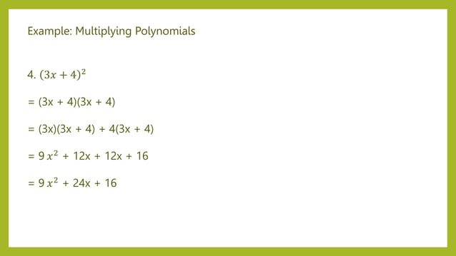 Multiplying-and-dividing-polynomials.pptx | Computing | Technology & Computing