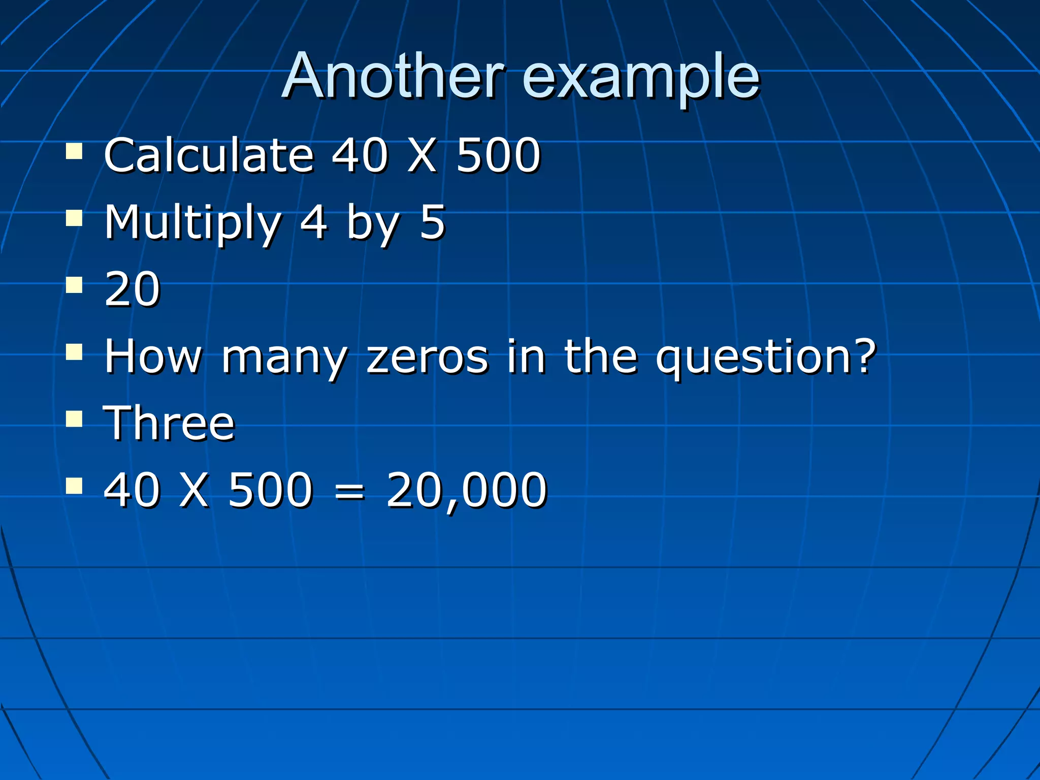 Multiplying 10,100 &1000 | PPT