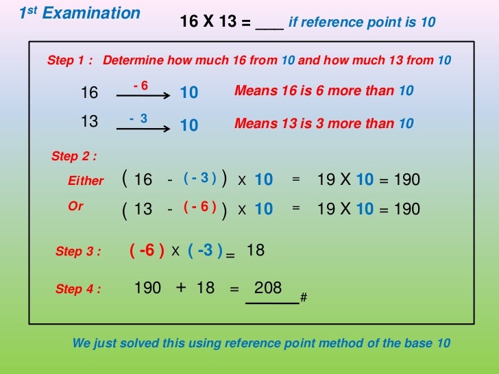 Multiplying 2 numbers starting with same digit