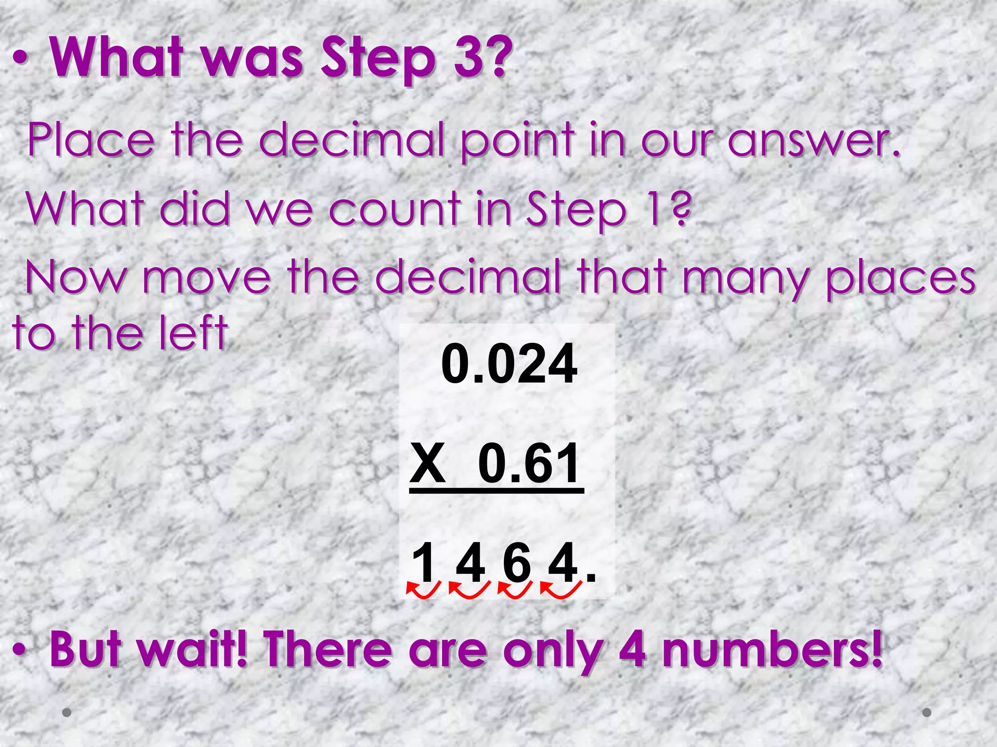 Multiplying and dividing decimals | PPSX