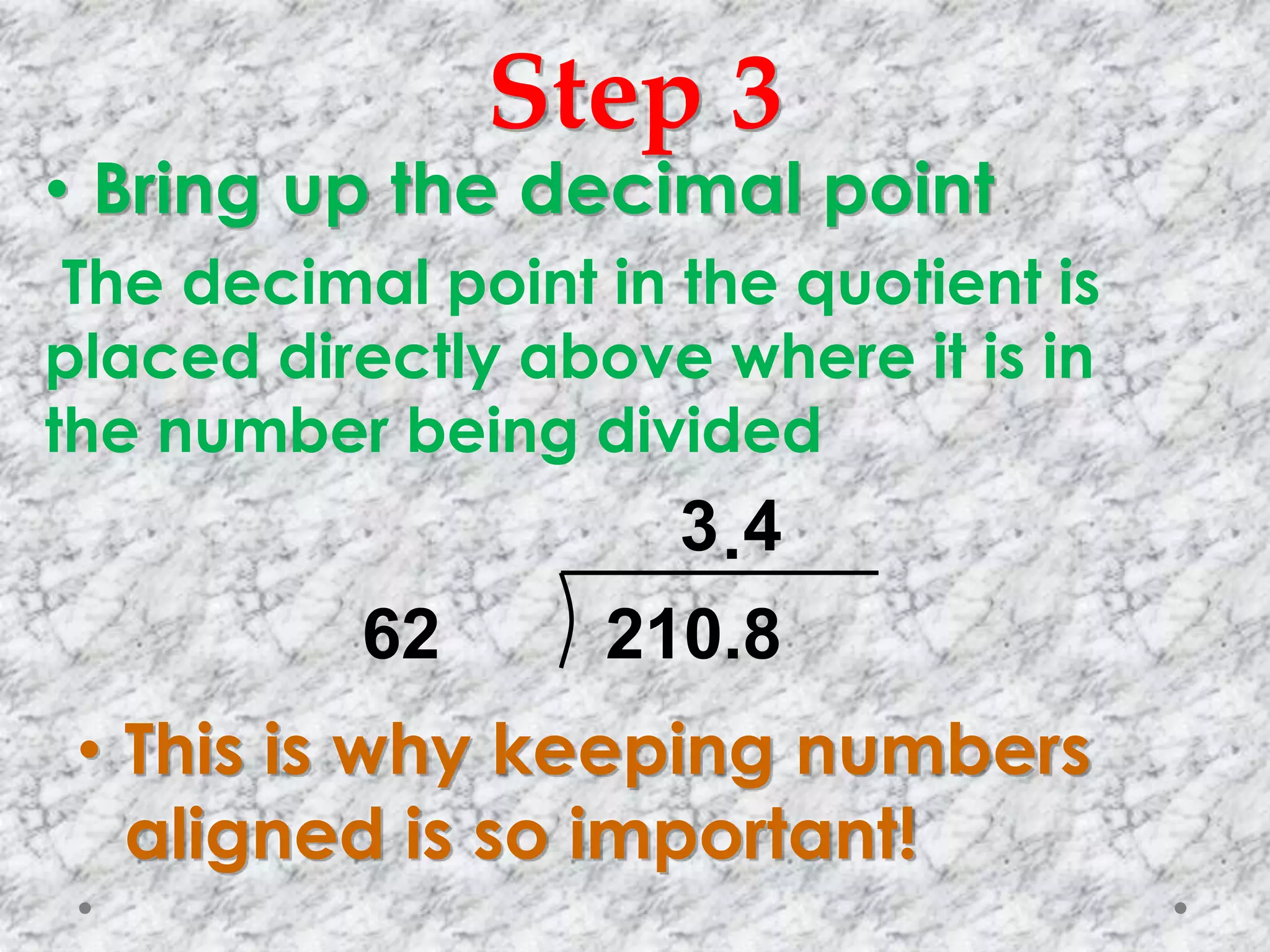 Multiplying and dividing decimals | PPSX
