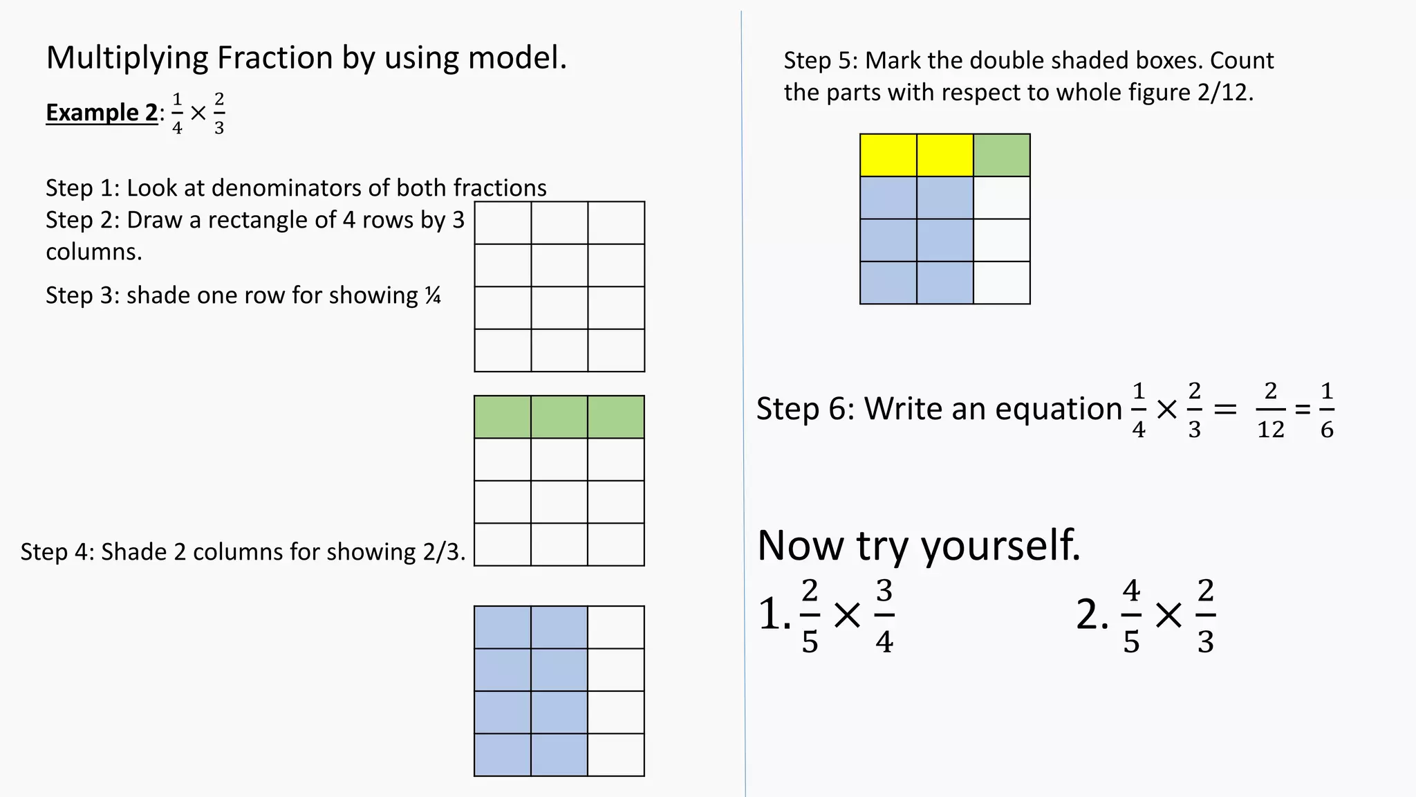 Multiplying and dividing fraction | PPTX
