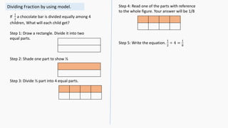 Multiplying and dividing fraction | PPTX