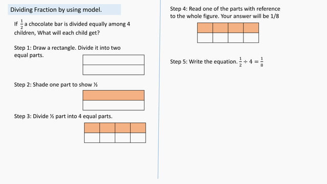 Multiplying and dividing fraction | PPTX | Desserts and Baking | Food ...
