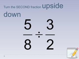 Multiplying and dividing fractions | PPSX