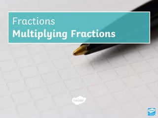 Multiplying and Dividing Fractions - Multiplying Fractions Powerpoint.pptx