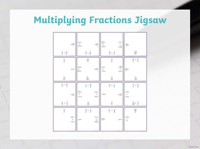 Multiplying and Dividing Fractions - Multiplying Fractions Powerpoint.pptx