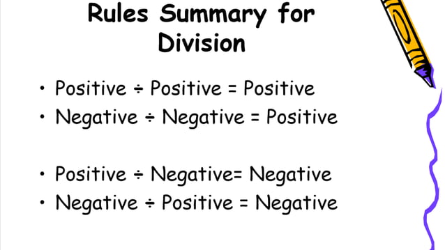 Multiplying and dividing integers | PPT