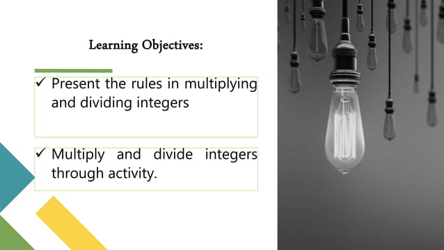 Multiplying and Dividing Integers | PPT