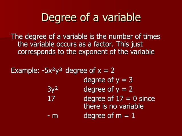 Multiplying And Dividing Monomials Module 1 | PPT