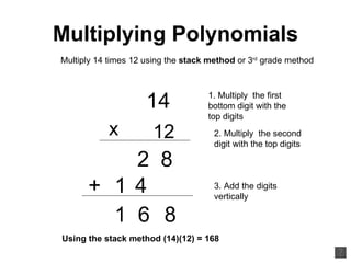 Multiplying Binomialspwp | PPT