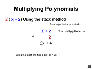 Multiplying Binomialspwp | PPT