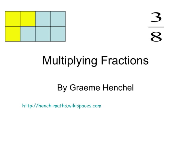 Multiplying+fractions | PPT