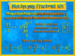 Multiplication of Fractions .pptx