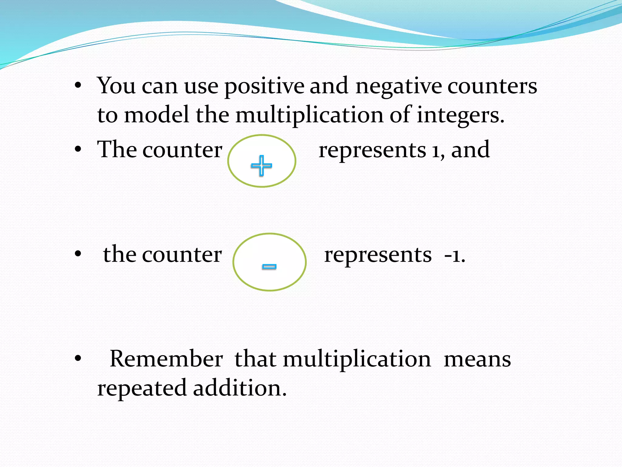 Multiplying intergers | PPT