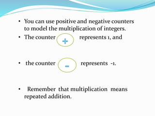 Multiplying intergers | PPT