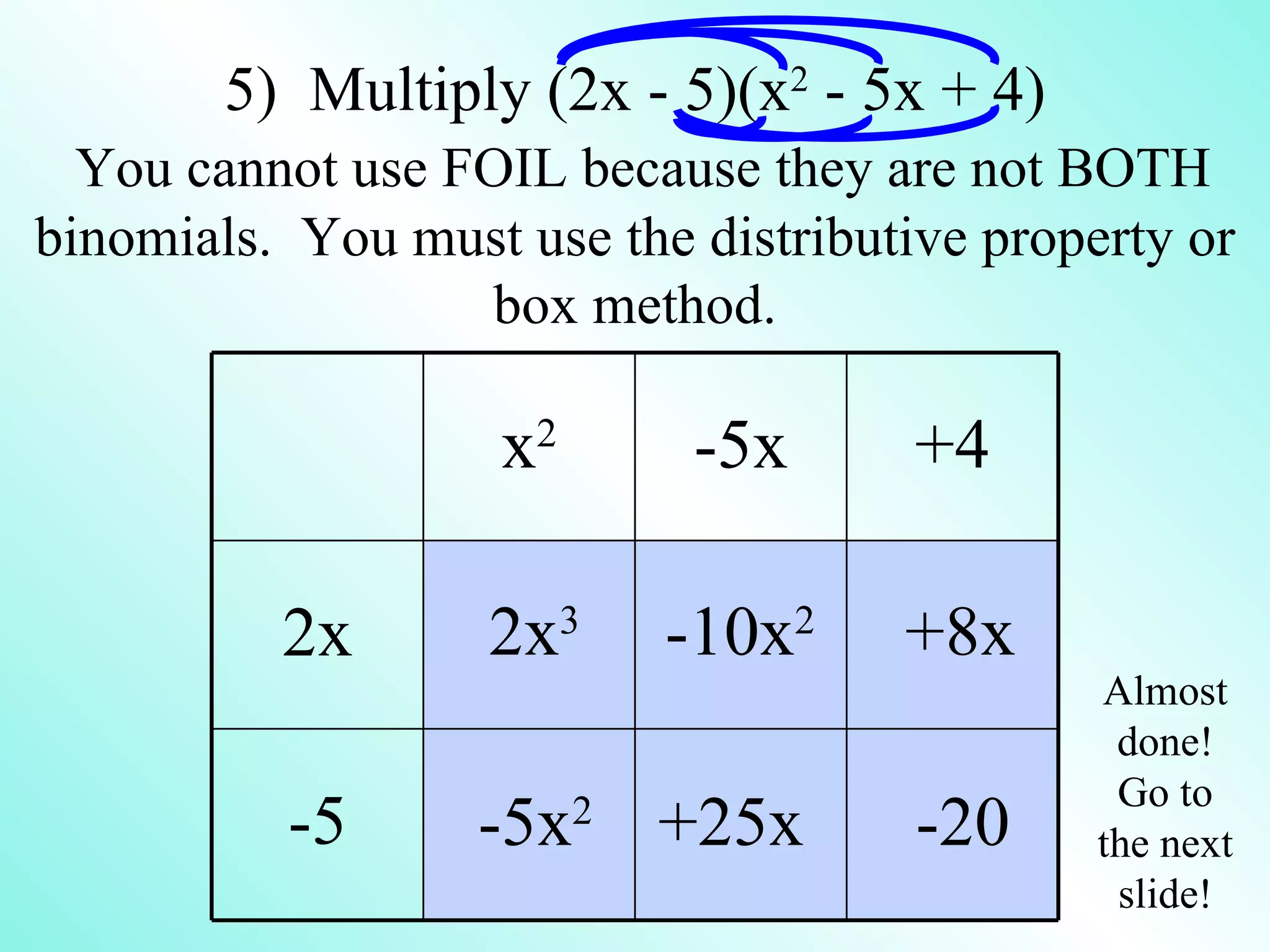Multiplying polynomials | PPT | Science