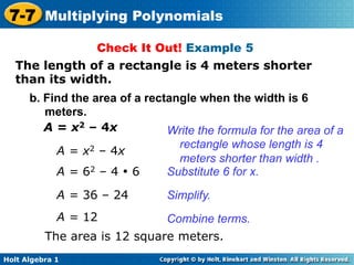 Multiplying polynomials | PDF