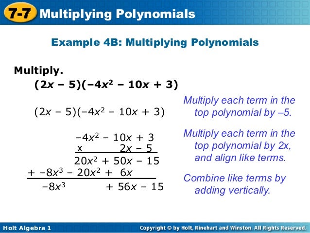 Multiplying Polynomials multiplying-polynomials
