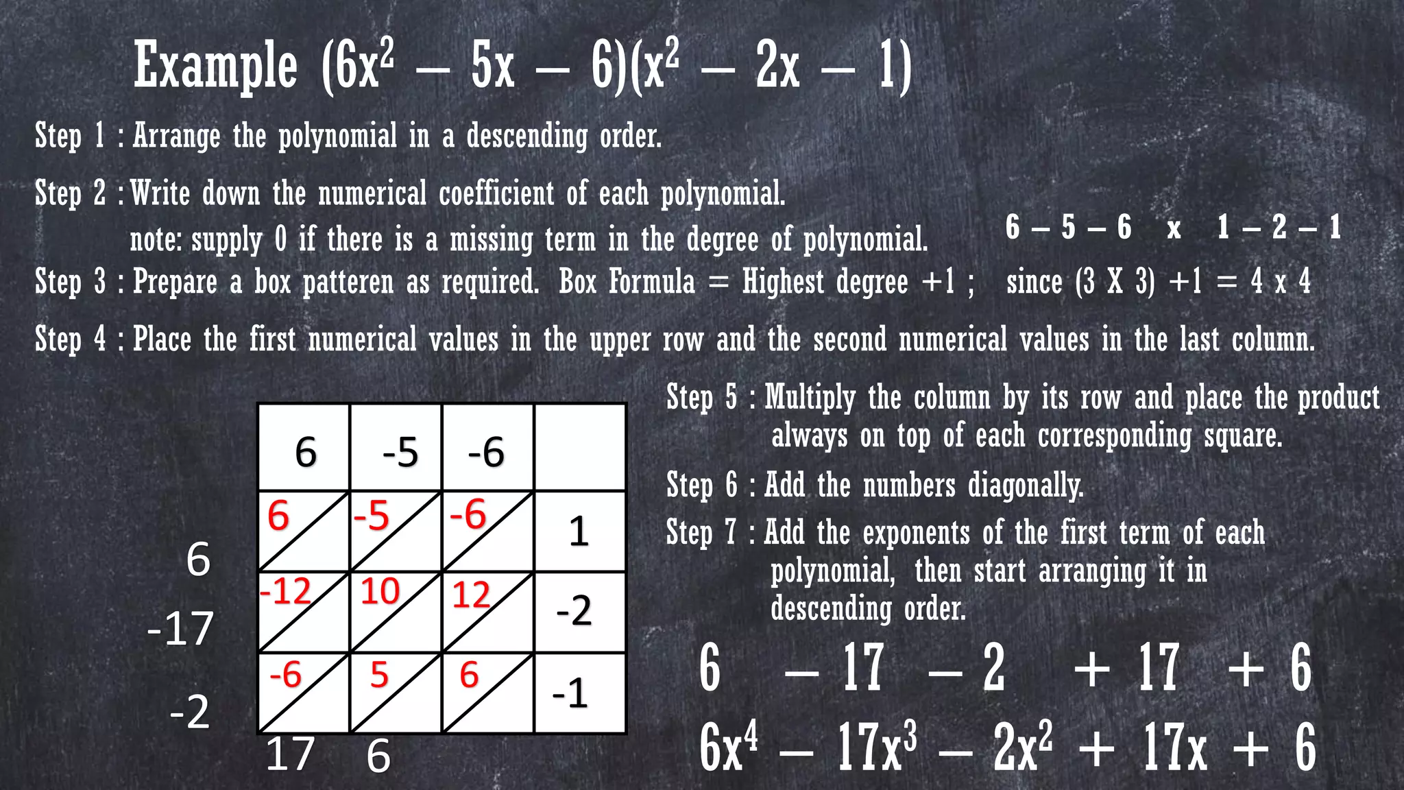 Multiplying Polynomials | PDF